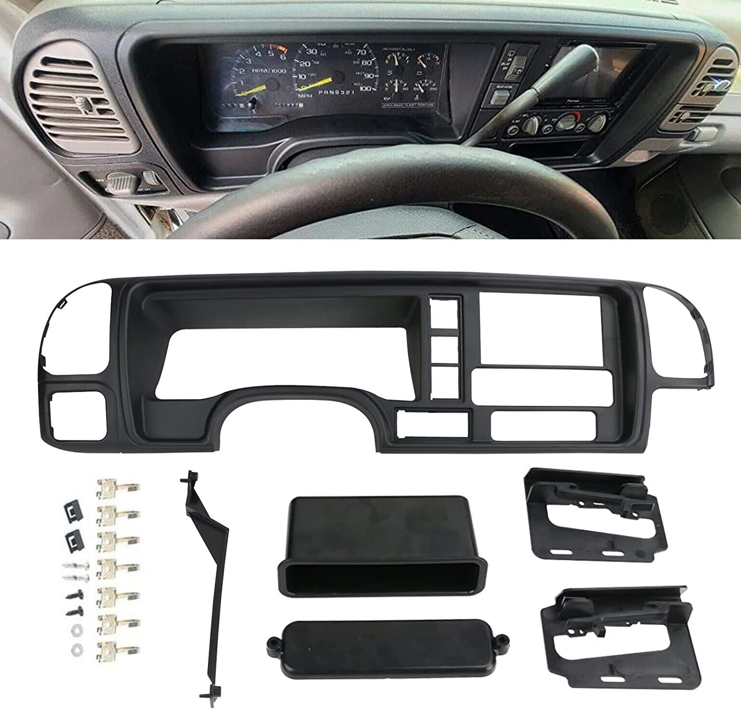 PACEWALKER Car Radio Stereo Dash Panel Kit DP-3003 Double Din ...