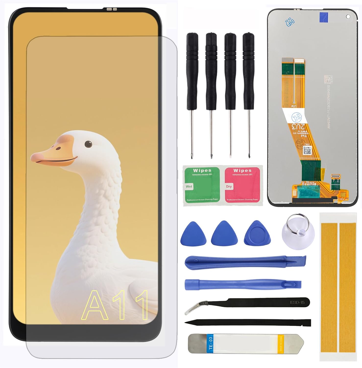 Amazon.com: LCD Screen Replacement for Samsung Galaxy A11 A115U S115dl ...