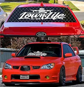 Amazon.com: Noizy Graphics 24" JDM Rear Window Decal Windshield Sticker ...