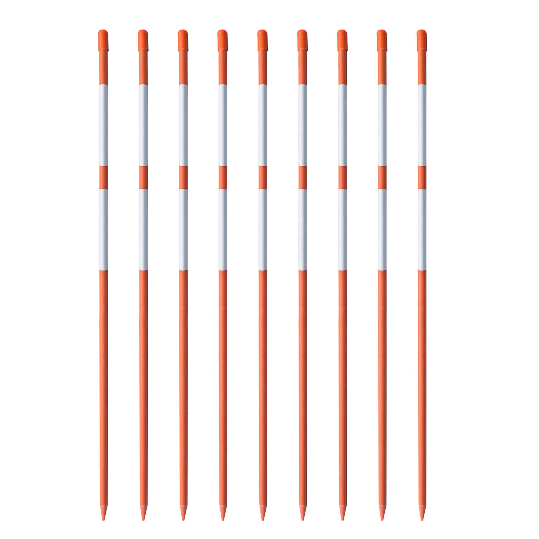 Amazon.com : 72" Inch Snow Stakes Driveway Markers Poles Snow Plow ...