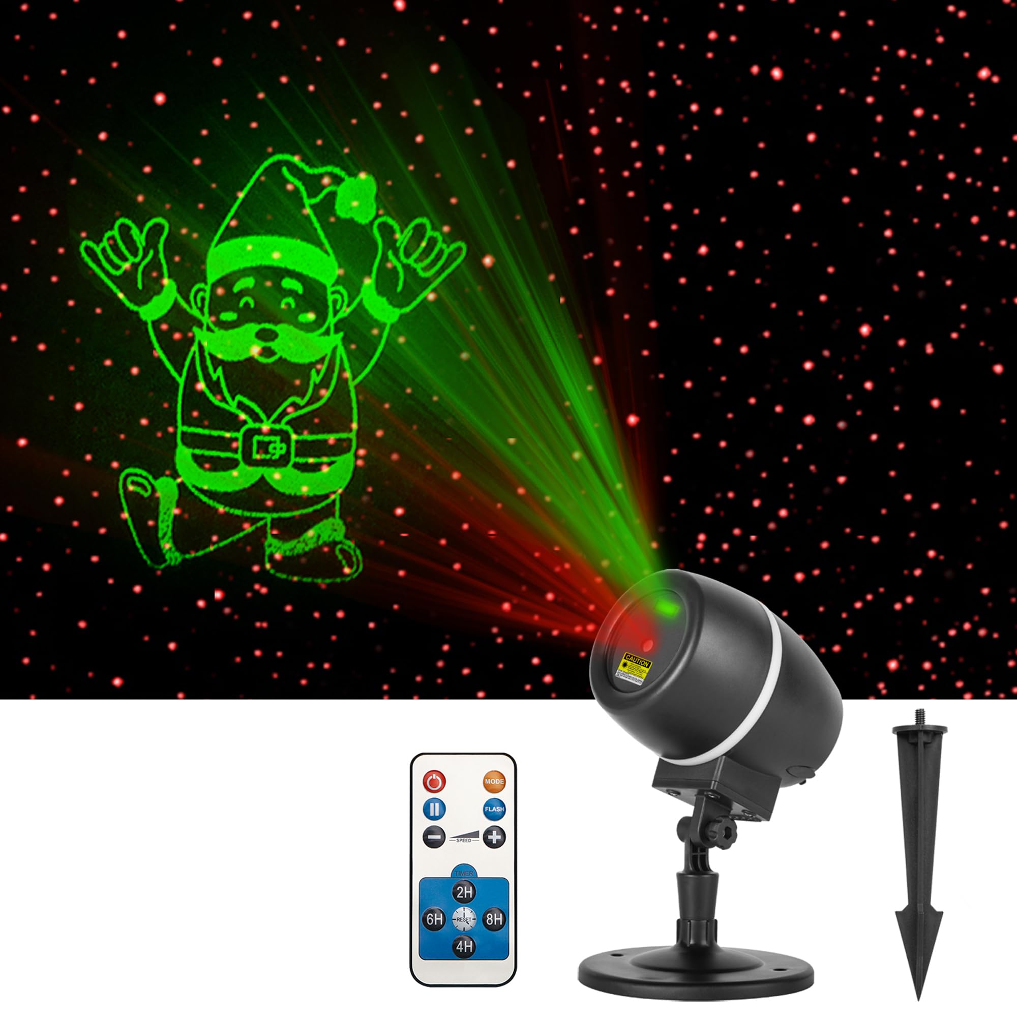 Animated Laser Light Show Projectors With Christmas Theme 8 Best
