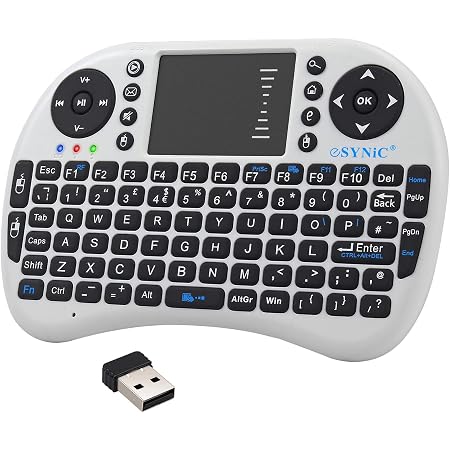 Mini Wireless Keyboard Backlit With Touchpad Mouse Combo and Multimedia ...
