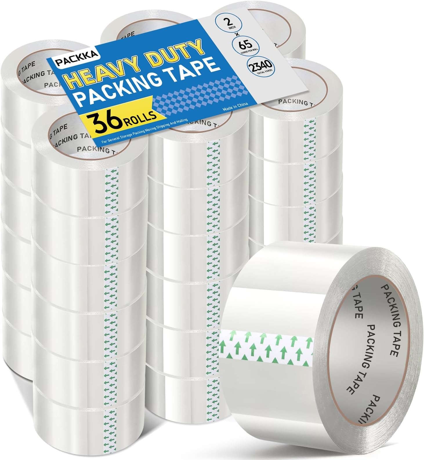 Amazon.com : Duck Brand Standard Packaging Tape Refill, 1.88 Inch x 54. ...