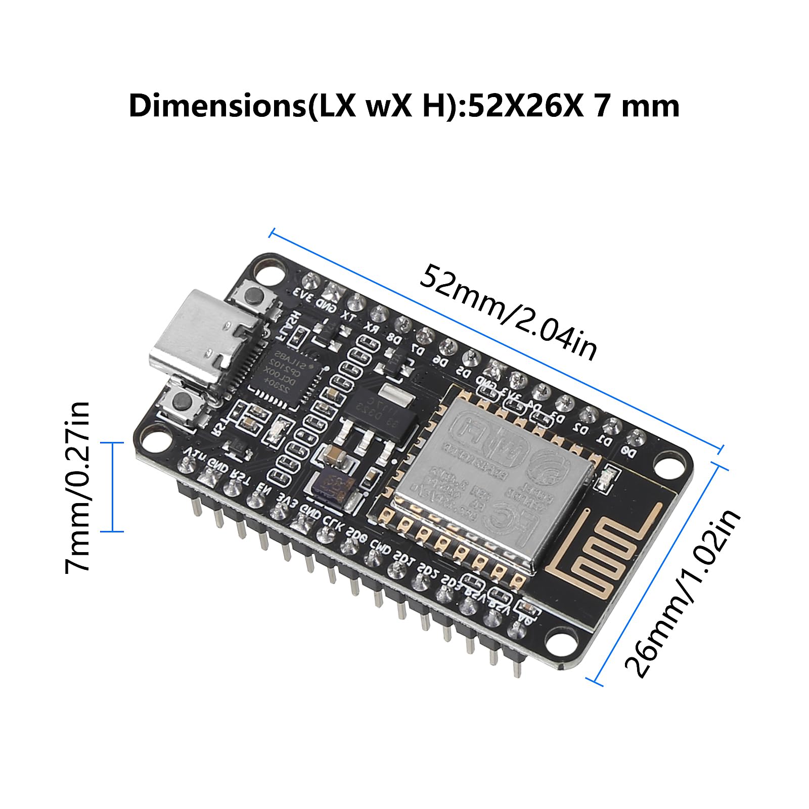 Nodemcu V3 Lua Esp8266 Wifi Iot Internet Of Things