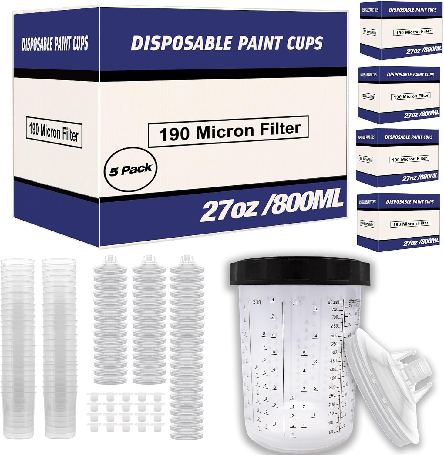Disposable Paint Spray Gun Cups Liners and Lid Australia | Ubuy