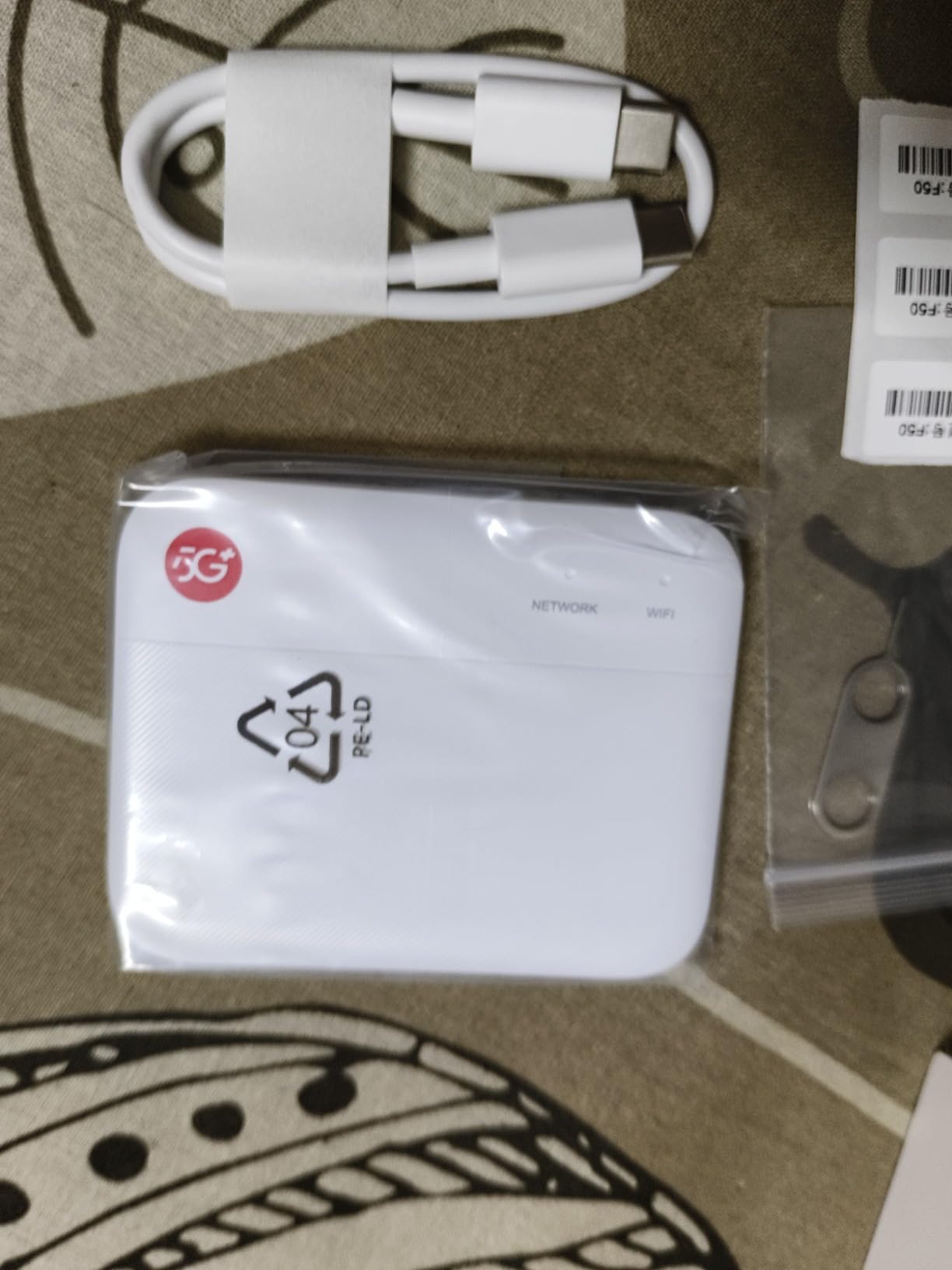 ZTE F50 5G Unlocked Dual Band Portable Pocket Wifi Router Sa/Nsa 5G ...