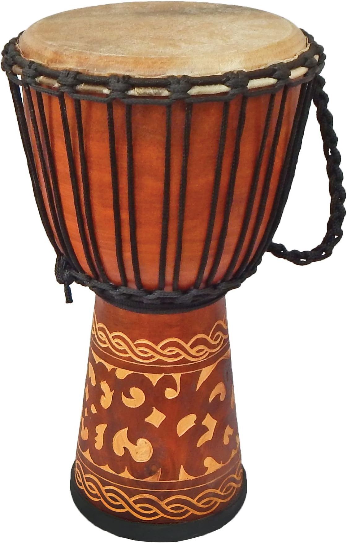 Amazon.com: Toca TF2DJ-12R Freestyle II Rope Tuned 12-Inch Djembe ...