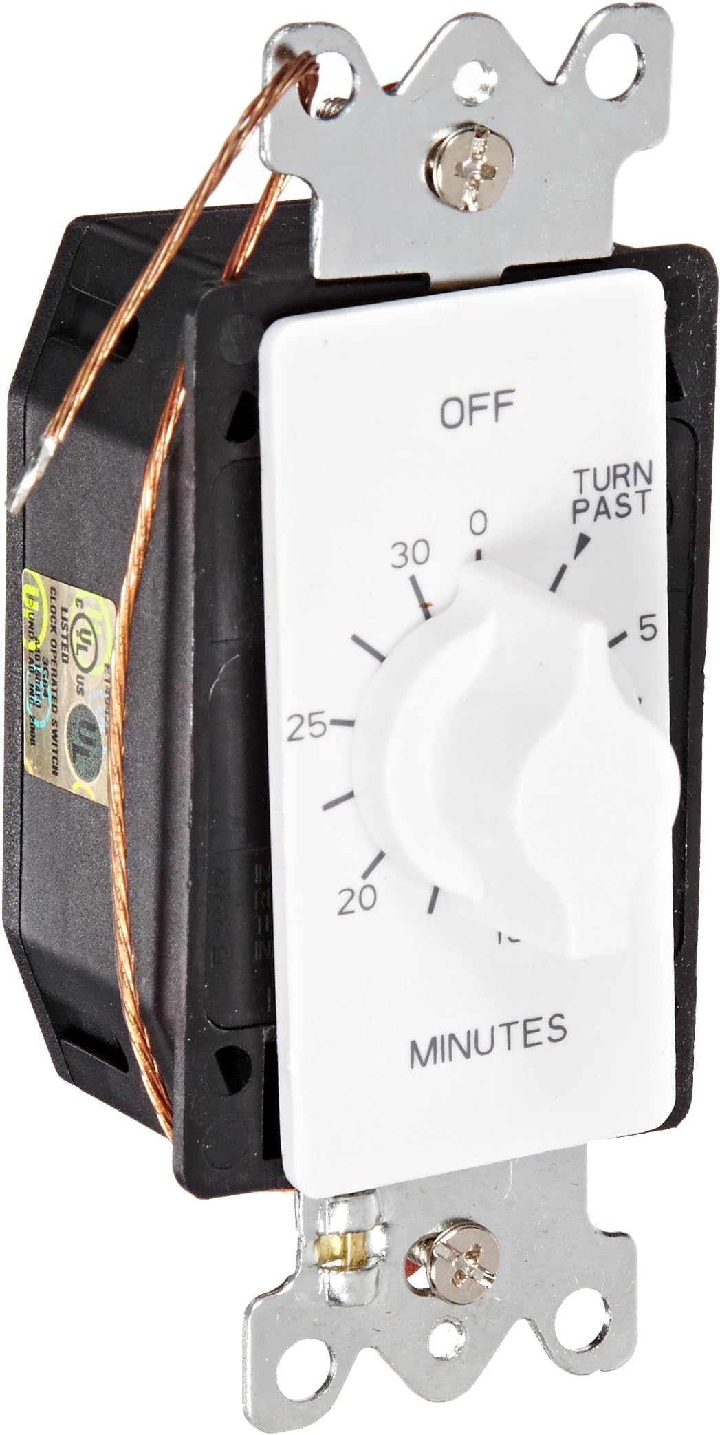 Intermatic SW30MWK 30-Minute Spring Wound Timer, White - Energy-Saving ...
