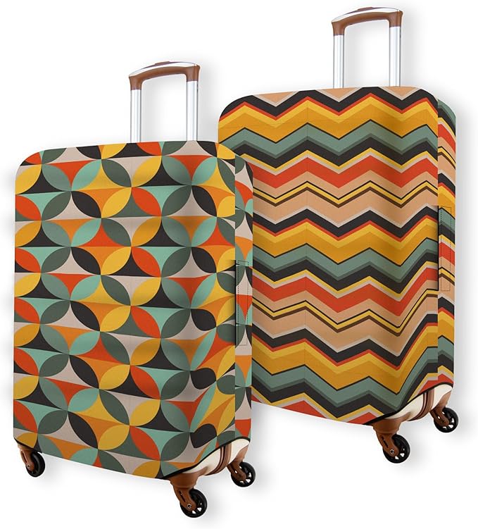 Amazon.com | Kana & Kaili 2-in-1 Reversible Luggage Cover | Stylish ...