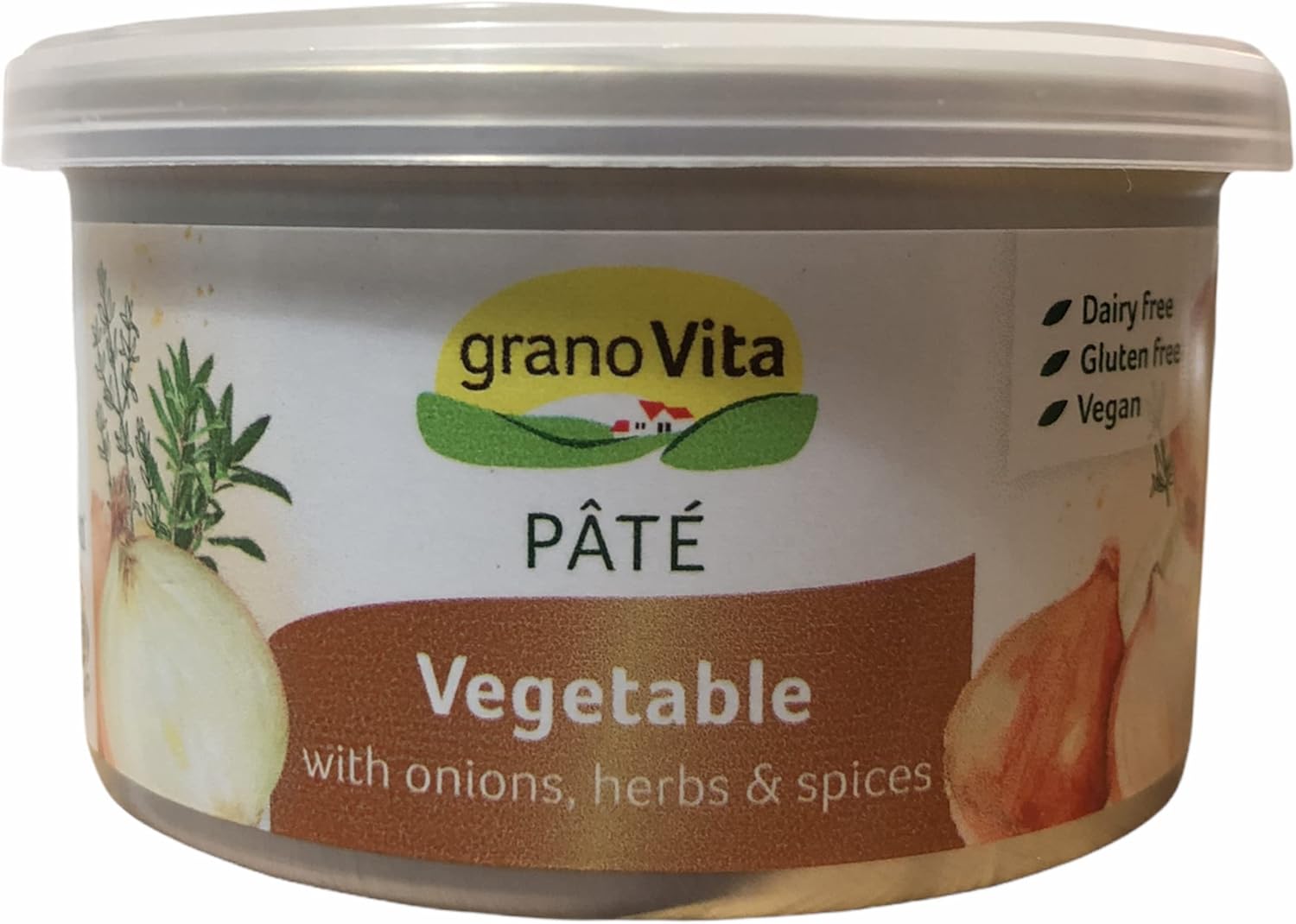 Granovita | Vegetable Pate - Tin | 6 x 125g : Amazon.co.uk: Grocery