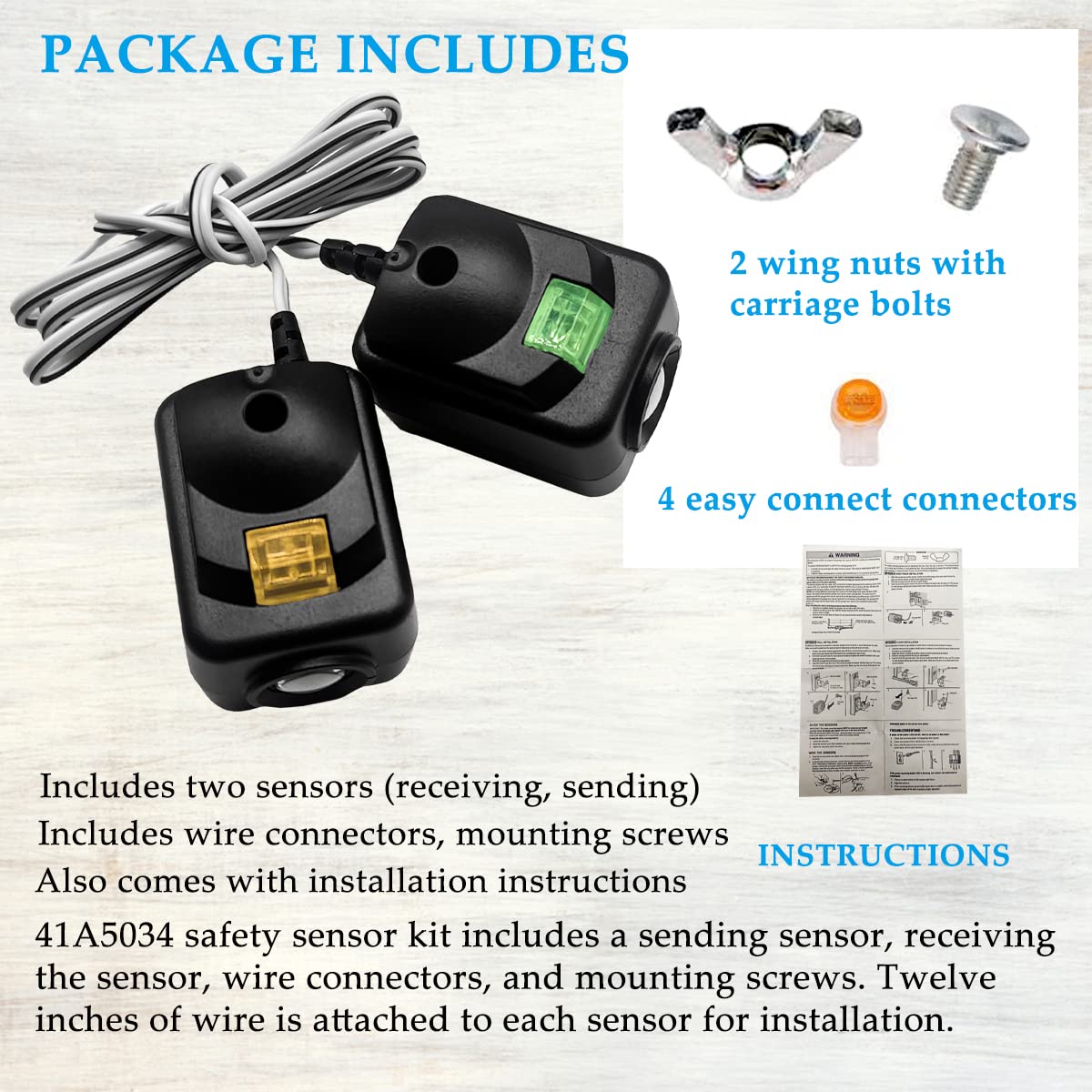Chamberlain Garage Door Sensor Alarm Garage Door Safety Sensors: