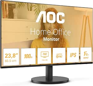 AOC 24B3CA2 - 24 Inch FHD monitor, IPS, 100Hz, 1ms, USB-C Connectivity ...