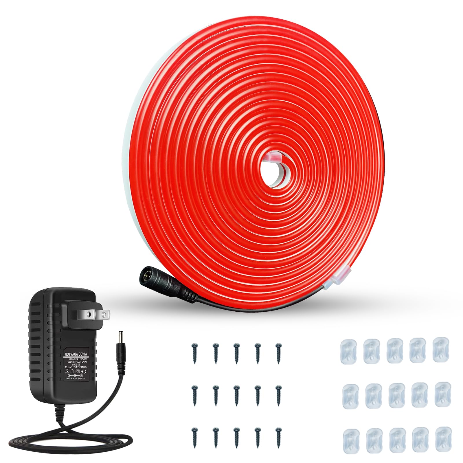 Snapklik.com : JO.KO LED Silicone Neon Light Strip, Neon Rope Light 12v ...