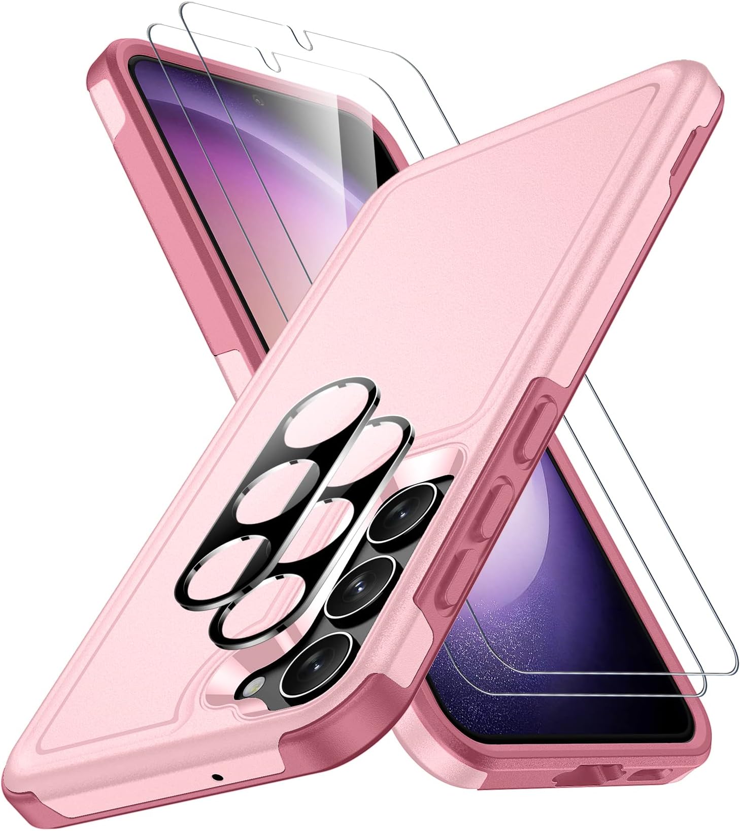 Amazon.com: TOCOL for Samsung Galaxy S23 Case, [Upgraded Full Camera Protection], Translucent ...