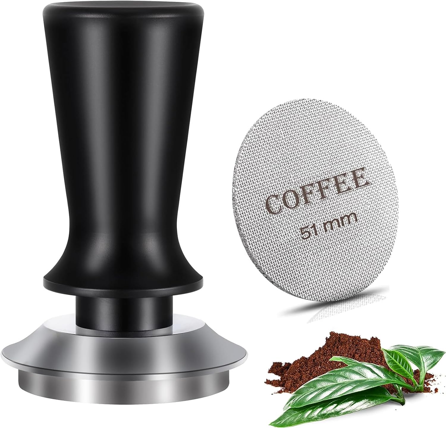 Amazon.com: 51mm Espresso Tamper and Espresso Puck Screen Set, Espresso ...