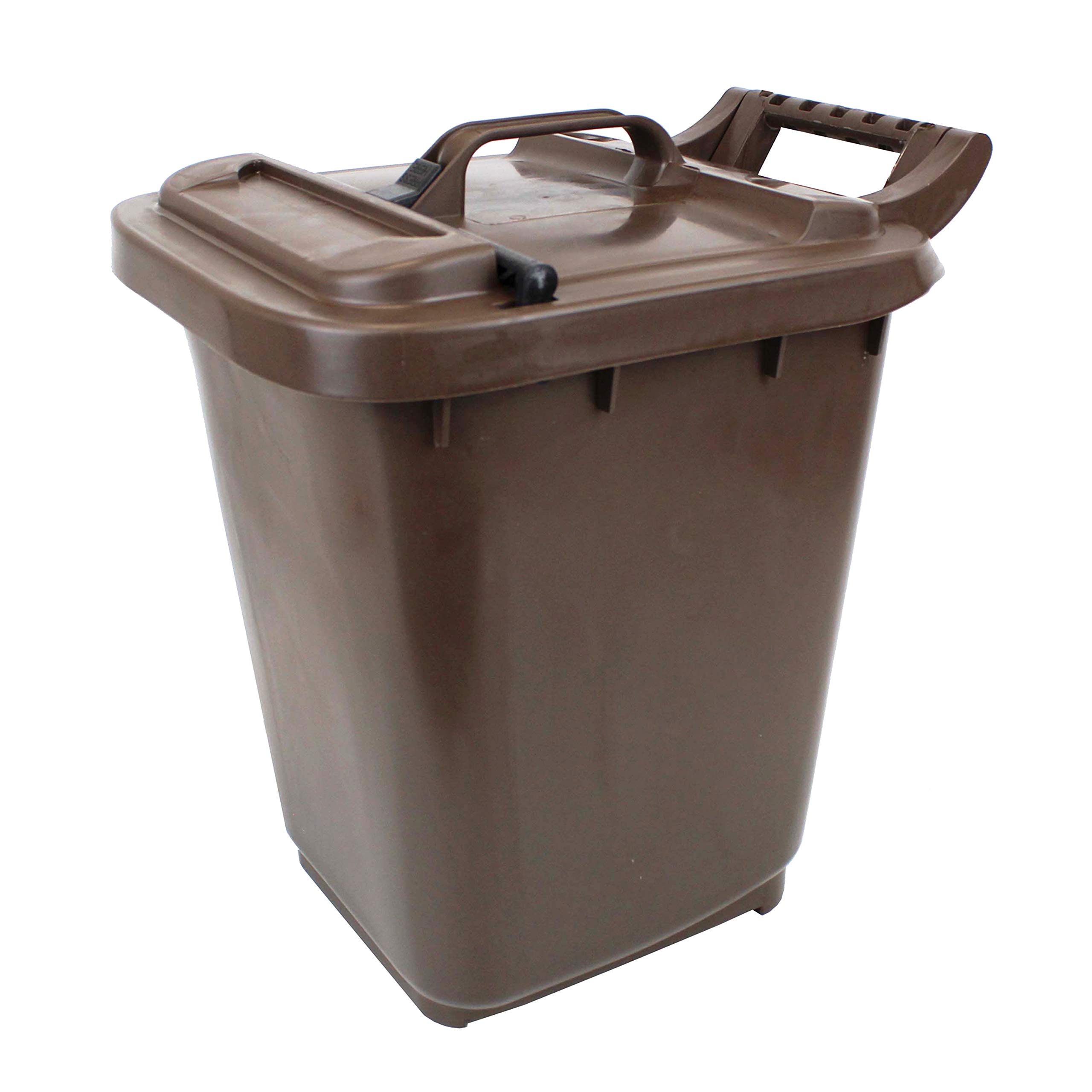 Buy All-Green Kerbside Compost Caddy with Locking Lid - Brown - for ...