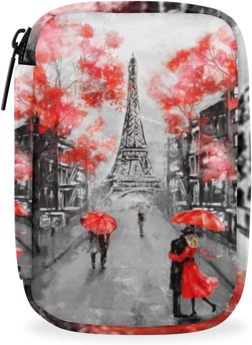 Amazon.com: Paris Eiffel Tower Street Pill Case Weekly Medicine ...