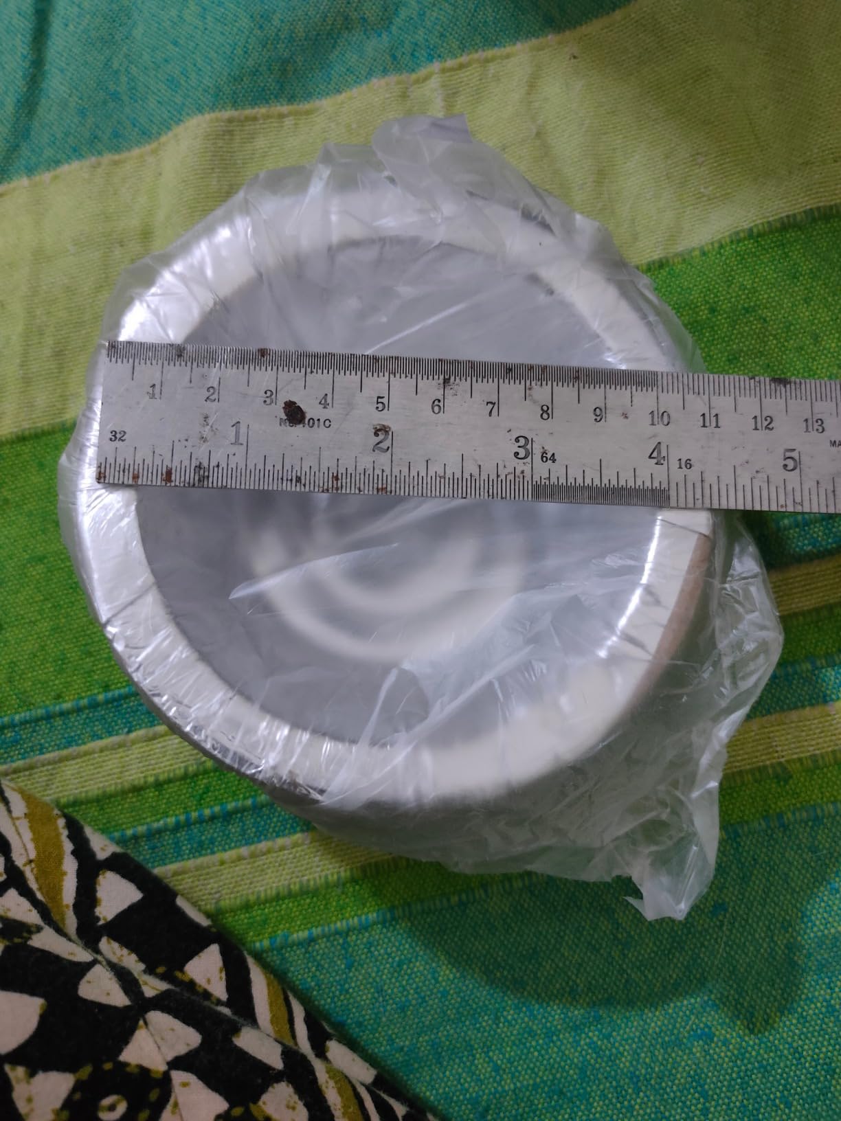 PlantaZee Paper Disposable Dona/Serving Bowl 6 Inches Paper Plates (100 ...