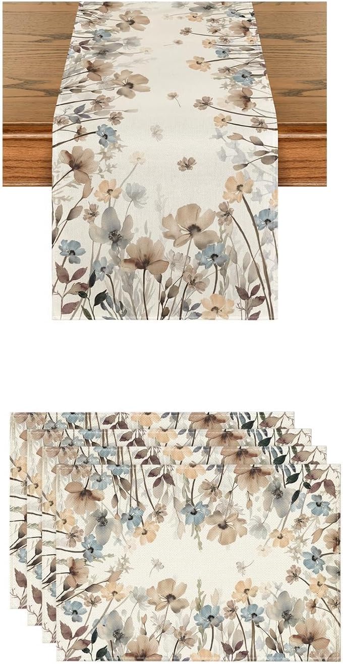 Amazon.com: Artoid Mode Brown Poppy Flowers Floral Blossom Summer Place ...