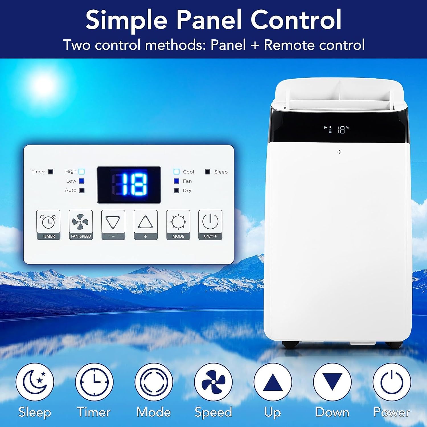 TROPOW 12,000 BTU Portable Air Conditioner User Manual