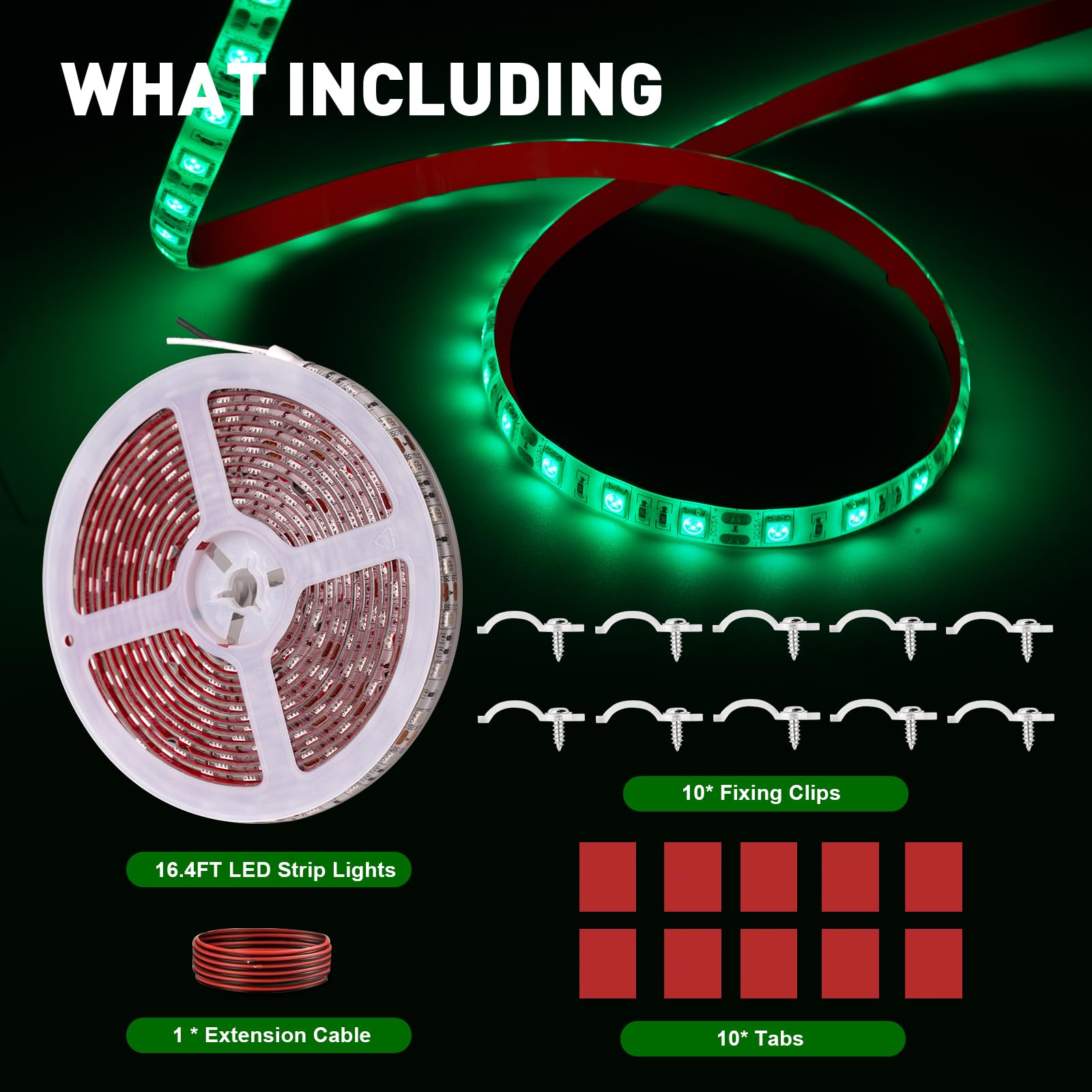 Snapklik.com : JUIOHAKY Marine LED Strip Lights Boat Lights For Night ...