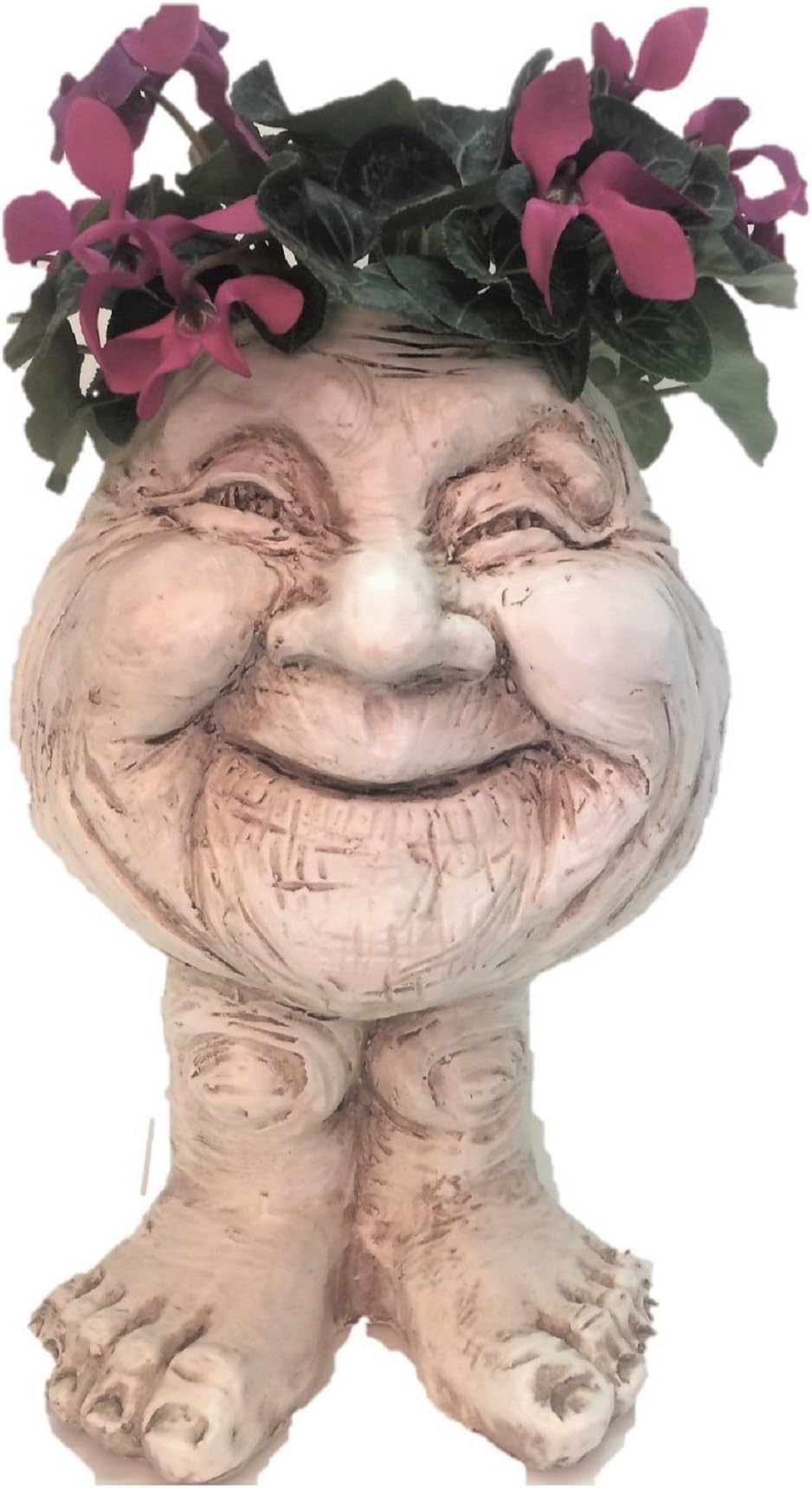 Amazon.com : homestyles 12 in. Antique White Granny Joy The Muggly ...