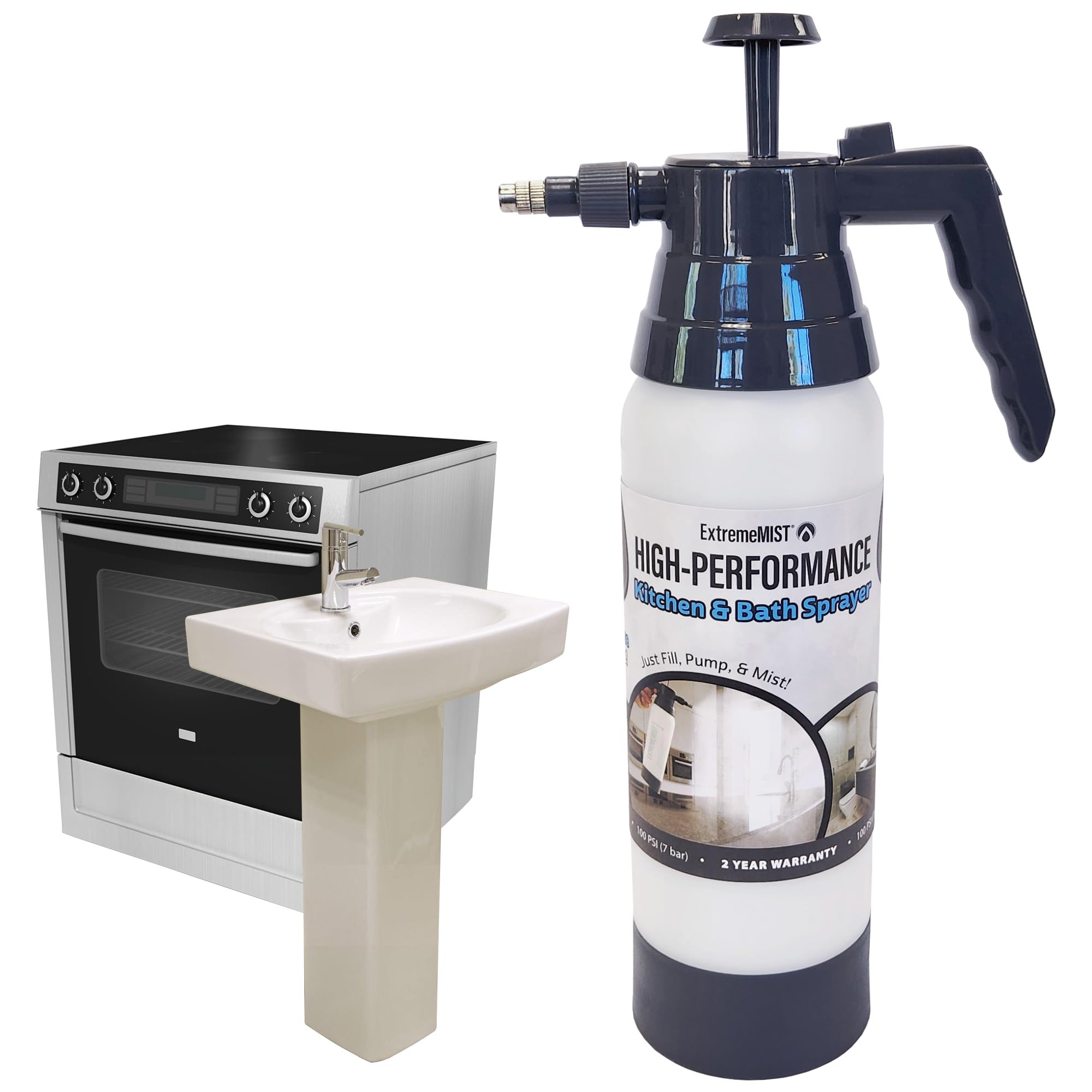 Amazon.com: ExtremeMist High-Performance Kitchen & Bath Sprayer ...