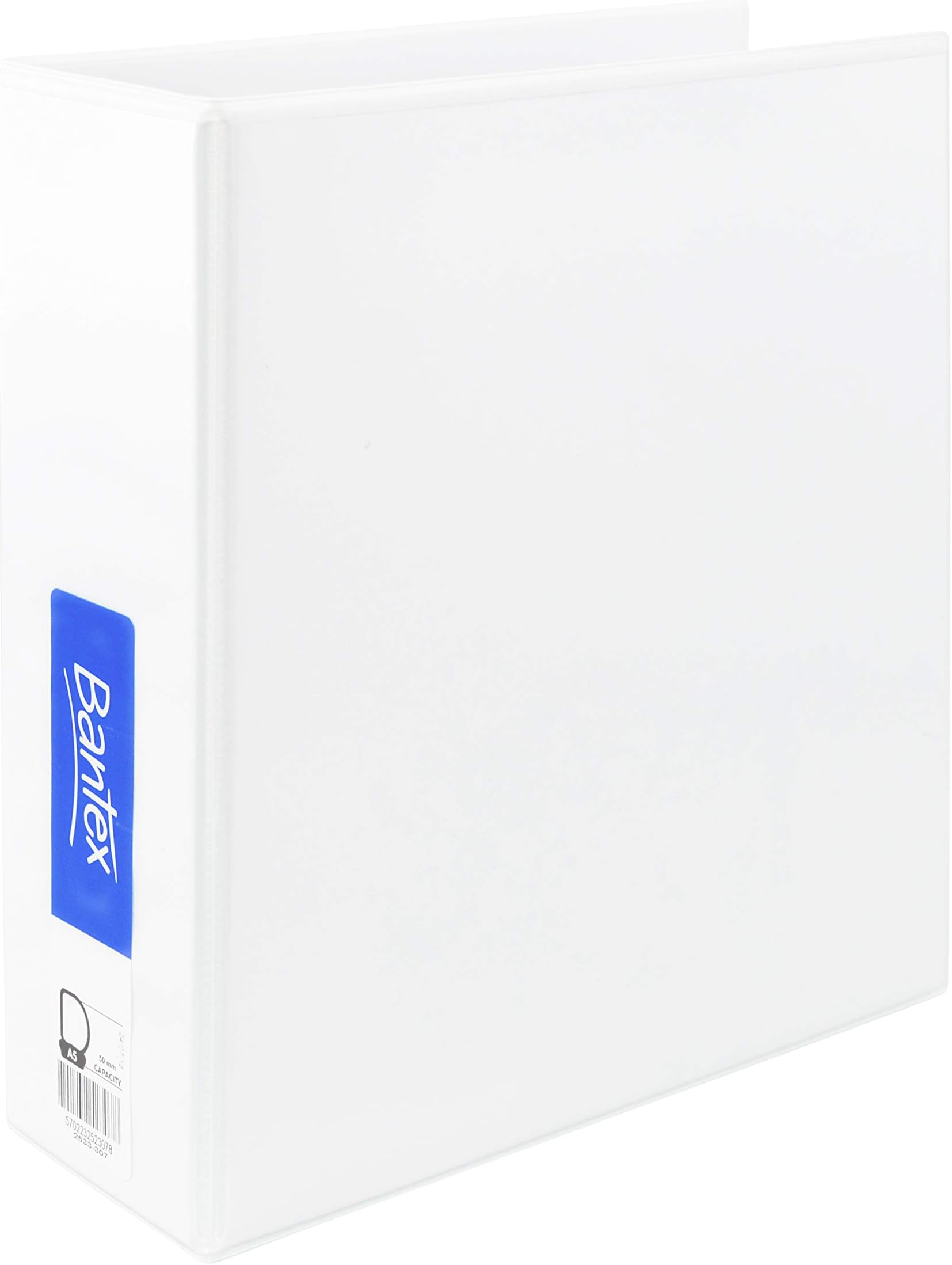 Bantex, Insert Ring Binder, A5, 3D Ring, 25mm, White: Binders & Binder ...