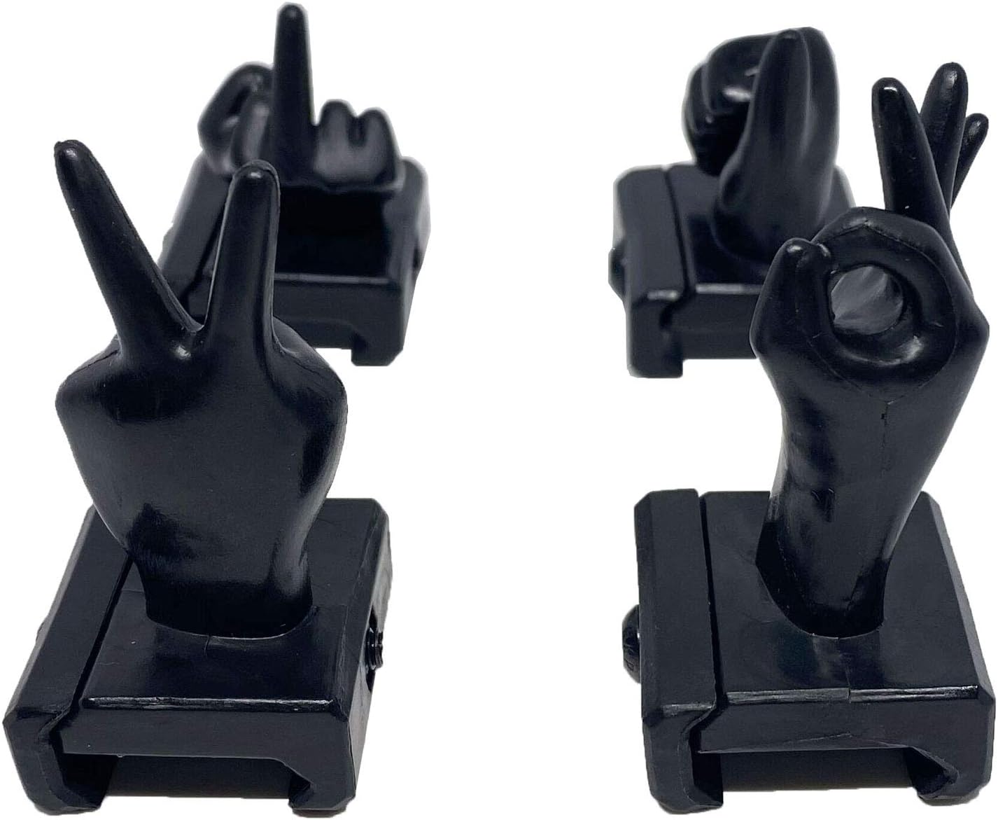 Amazon.com: ZOEKIM Novelty Finger Sight Set, Fixed Backup Front and ...