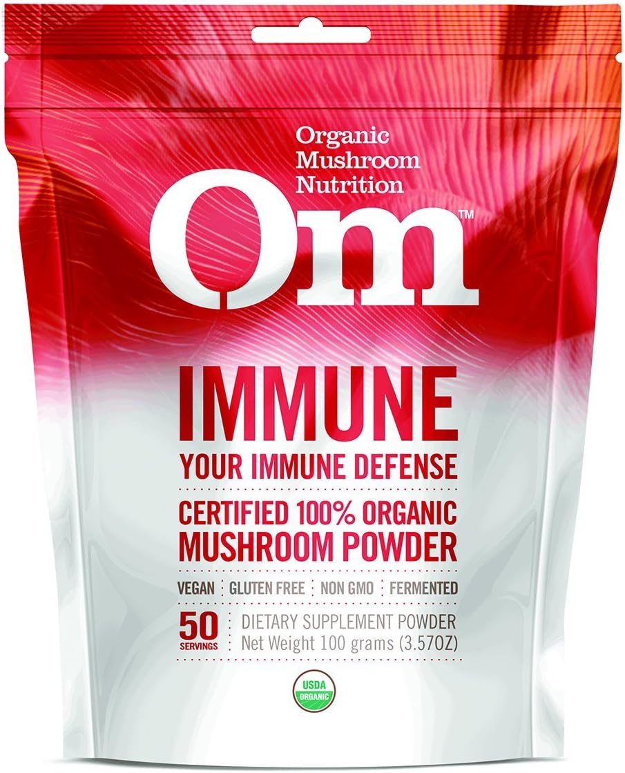 Amazon.com: OM MUSHROOM SUPERFOOD Immune Blend Mushroom Powder ...