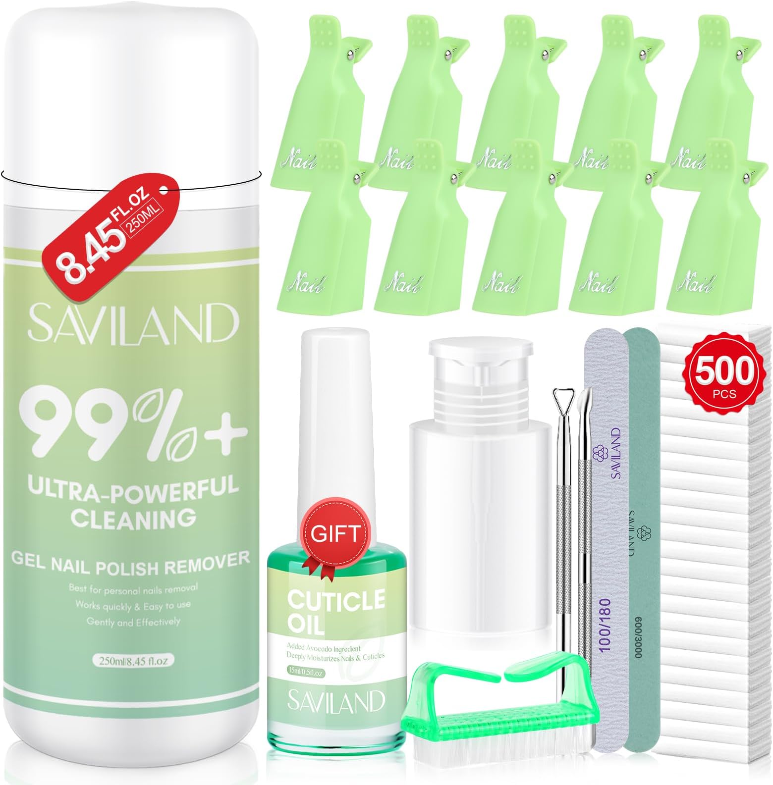 Amazon.com : Onyx Professional 100% Pure Acetone Nail Polish Remover ...