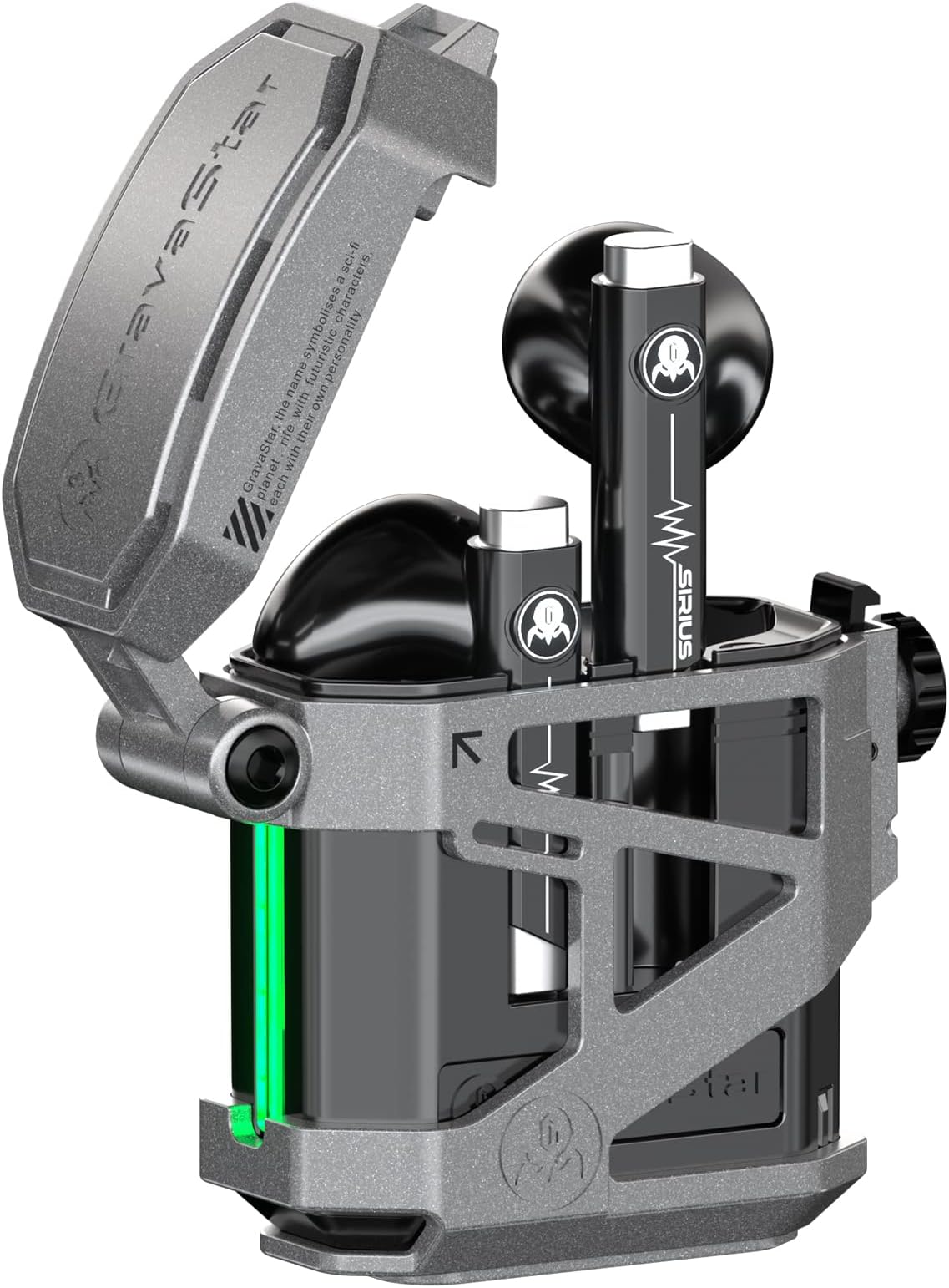 Amazon.com: LIUP Wireless Luminous Earbuds LP1 Bluetooth 5.4 Moving ...