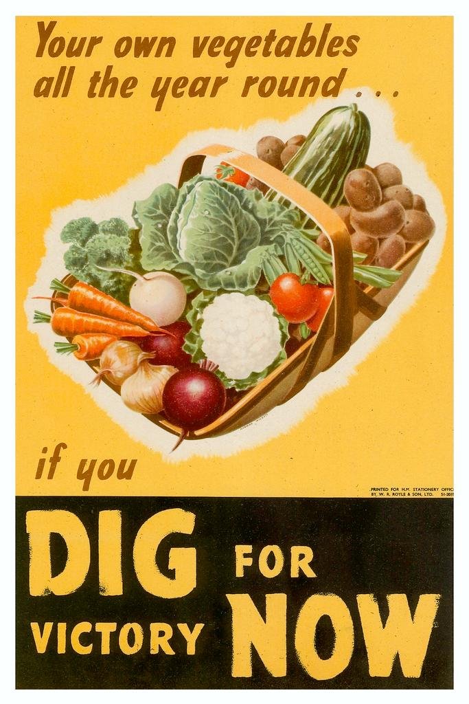 Ww2 Propaganda Posters Dig For Victory