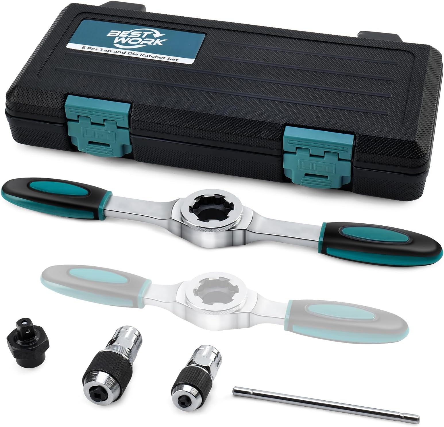 IRWIN Tap Wrench Set, 4 To 1/2 In, 7 Pc - Drive Sockets - Amazon.com