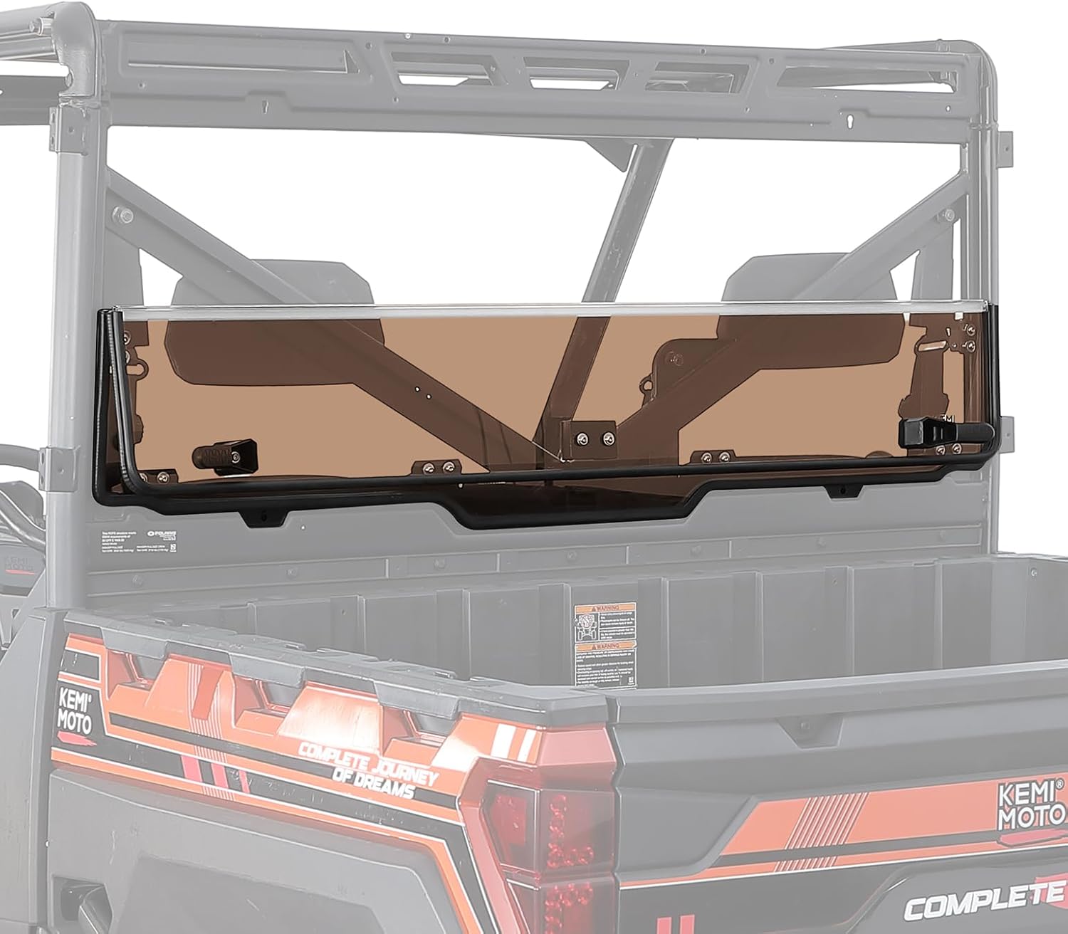 Polaris Rzr KEMIMOTO RZR XP 1000 Rear Windshield/Cargo Cover (2014-2023 ...