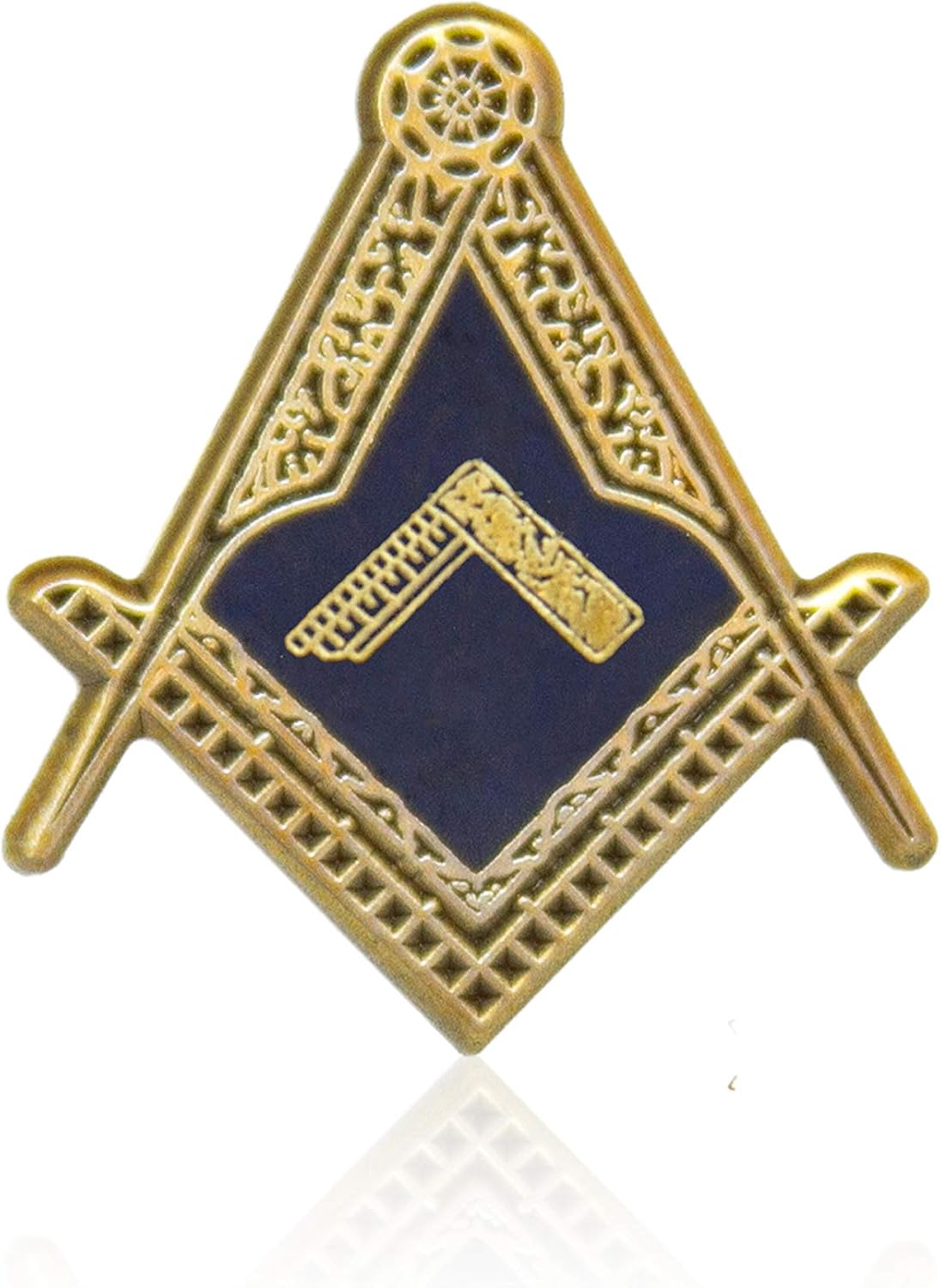 Amazon.com: Masonic Revival The S&C Worshipful Master Lapel Pin (Golden ...
