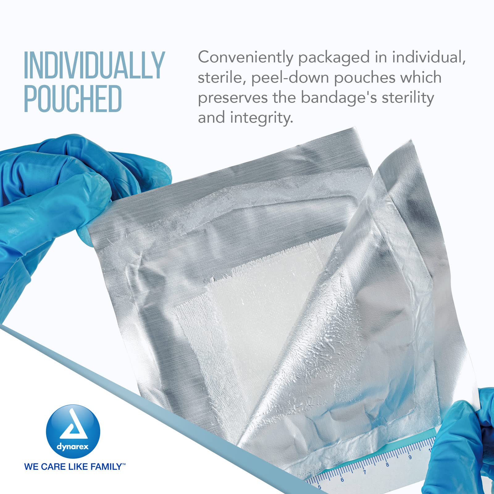 Snapklik.com : Dynarex 3039 Sterile Petroleum Non Adhering Gauze ...