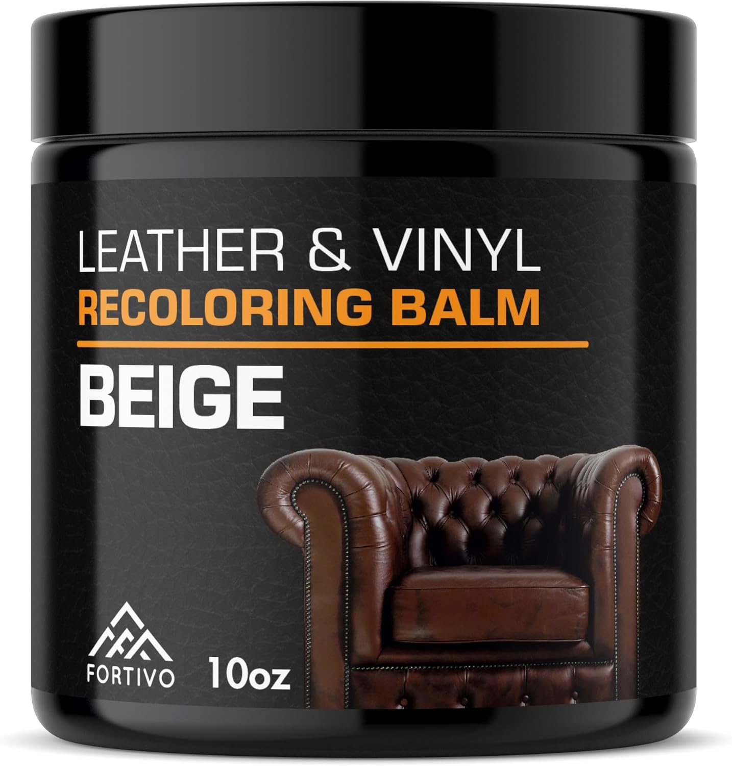 Amazon.com: FORTIVO Leather Recoloring Balm, Color Restorer for Couches ...