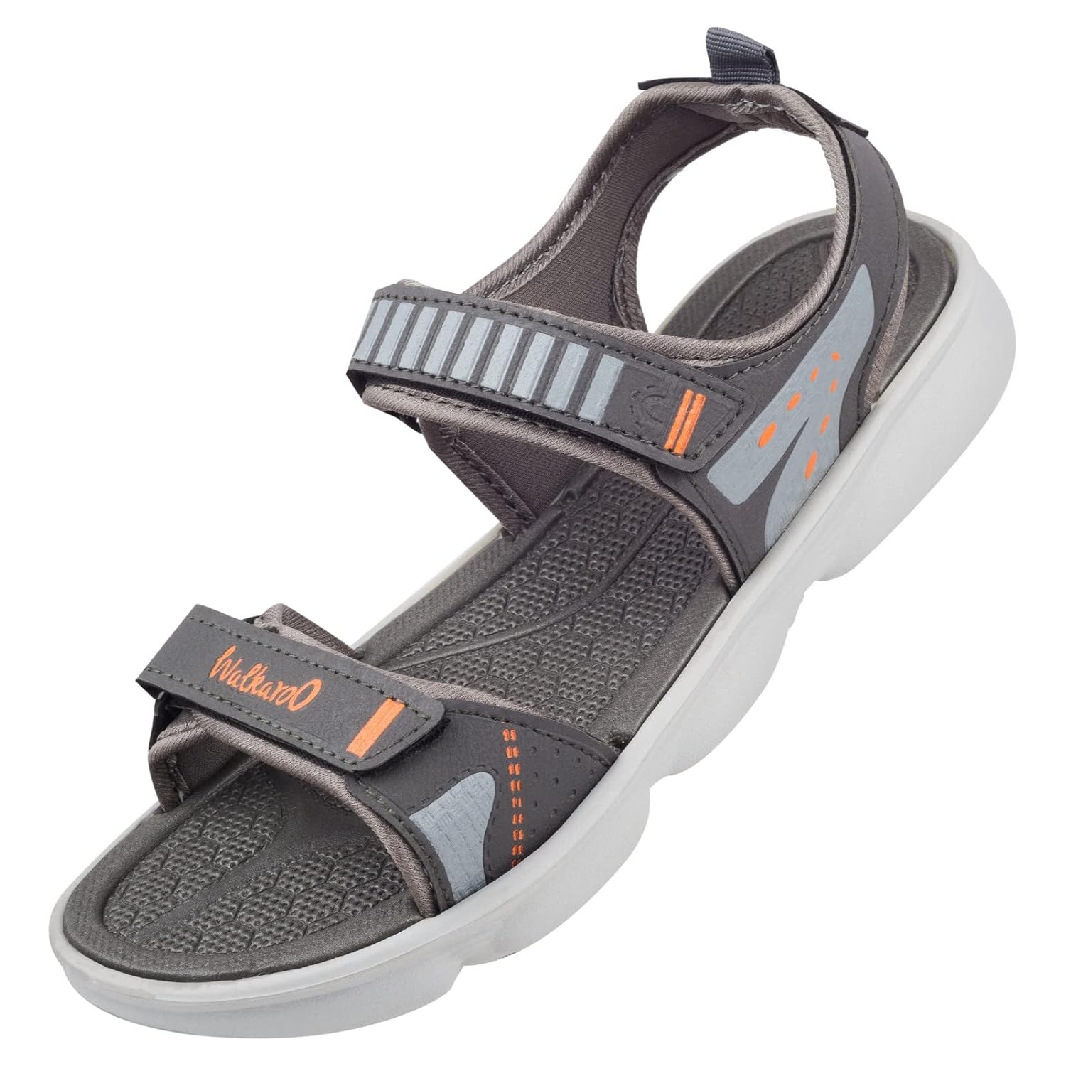 Walkaroo Boys Grey Sandal (WC4376) 2 UK : Amazon.in: Fashion