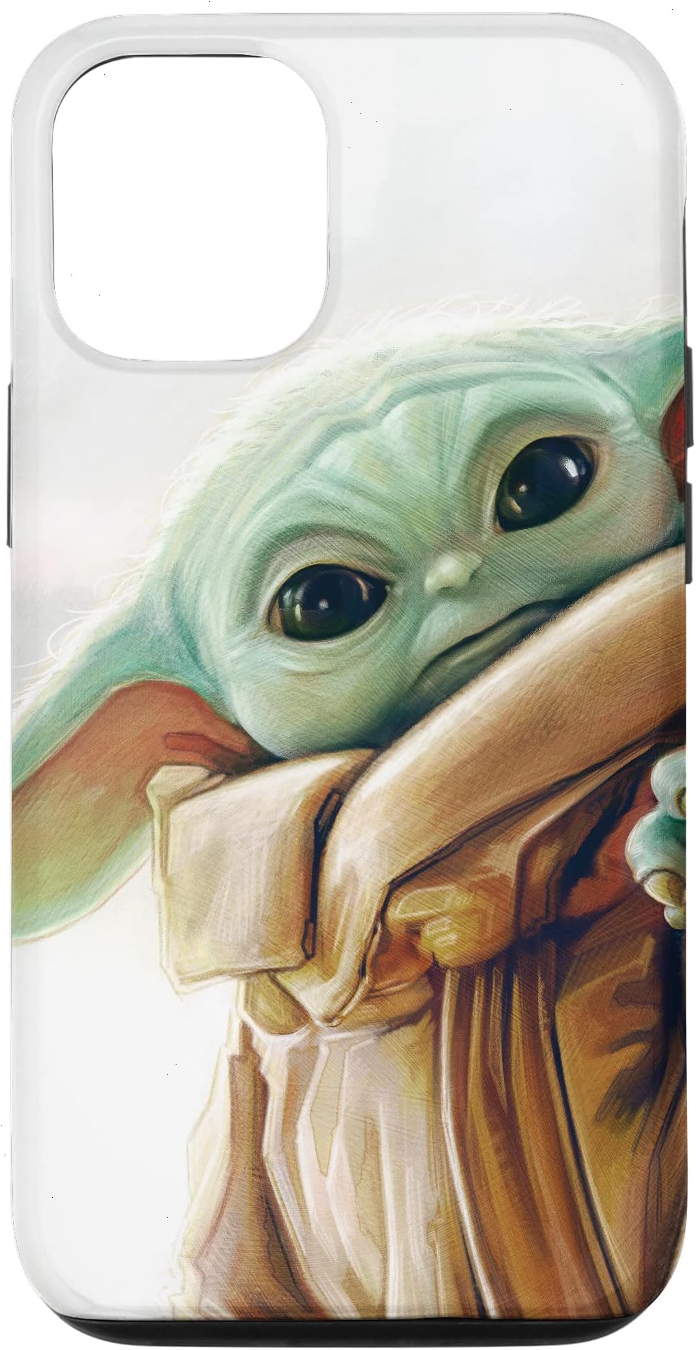 Amazon.com: iPhone 11 Star Wars The Mandalorian Grogu White Case : Cell ...