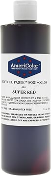 Amazon.com: AmeriColor Food Color Super Red 13.5 Oz : Grocery & Gourmet ...