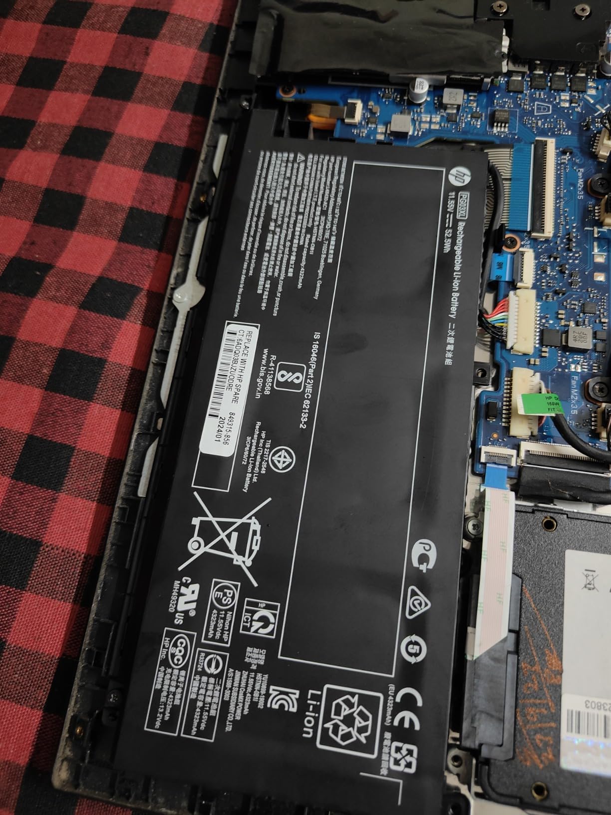Wefly PG03XL Laptop Battery for HP 15-DK Series
