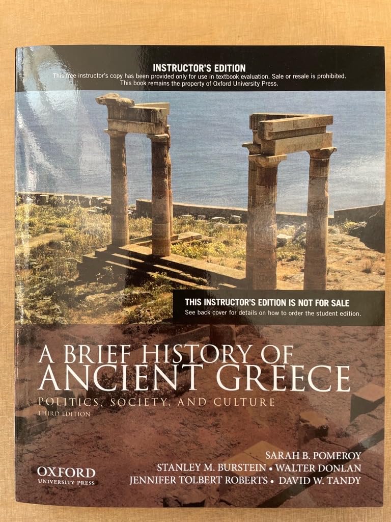 Amazon.com: A Brief History of Ancient Greece: Politics, Society, and ...