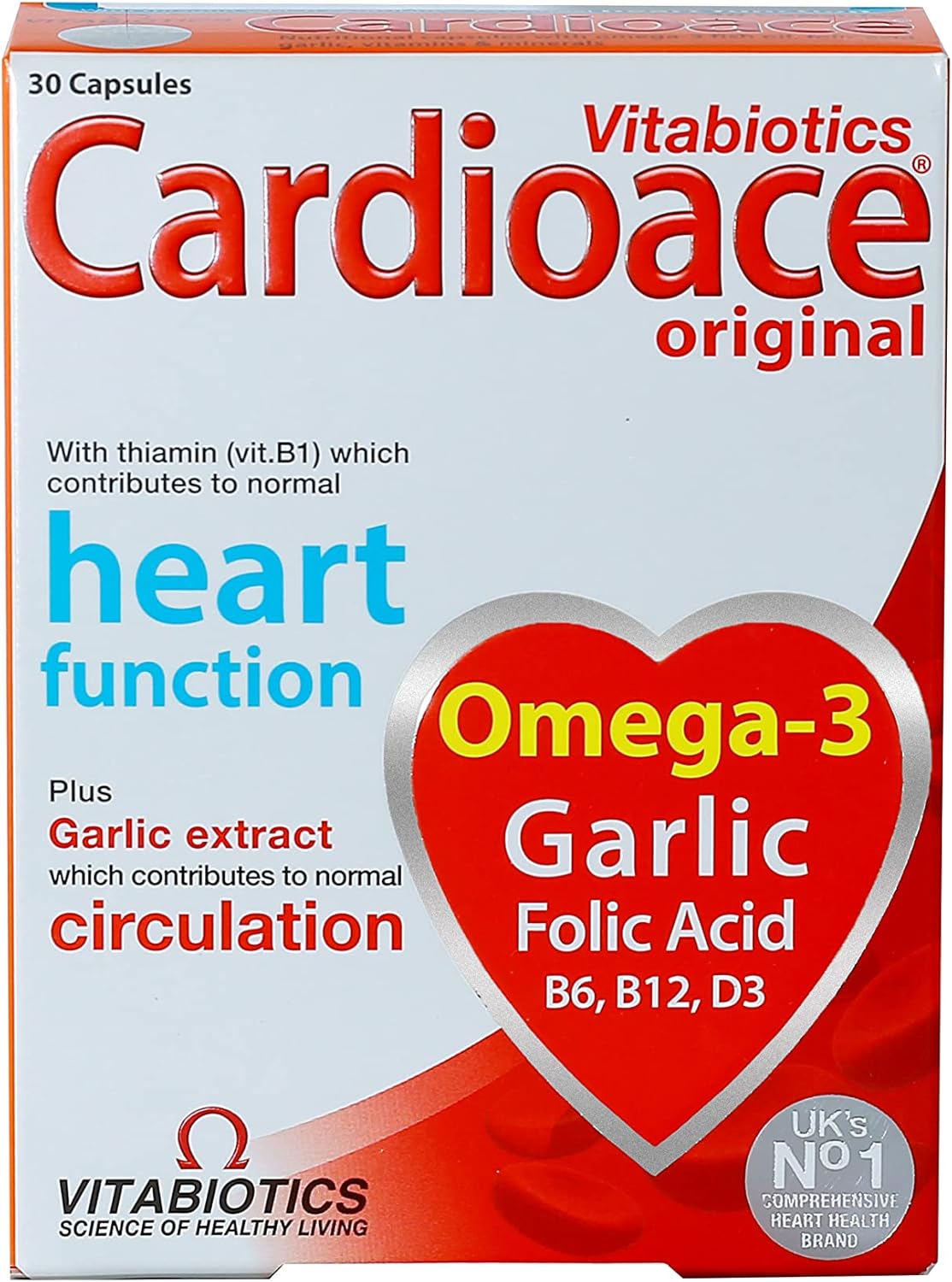 Cardioace 30 Tablets | Nutritional Supplement to Support Heart ...