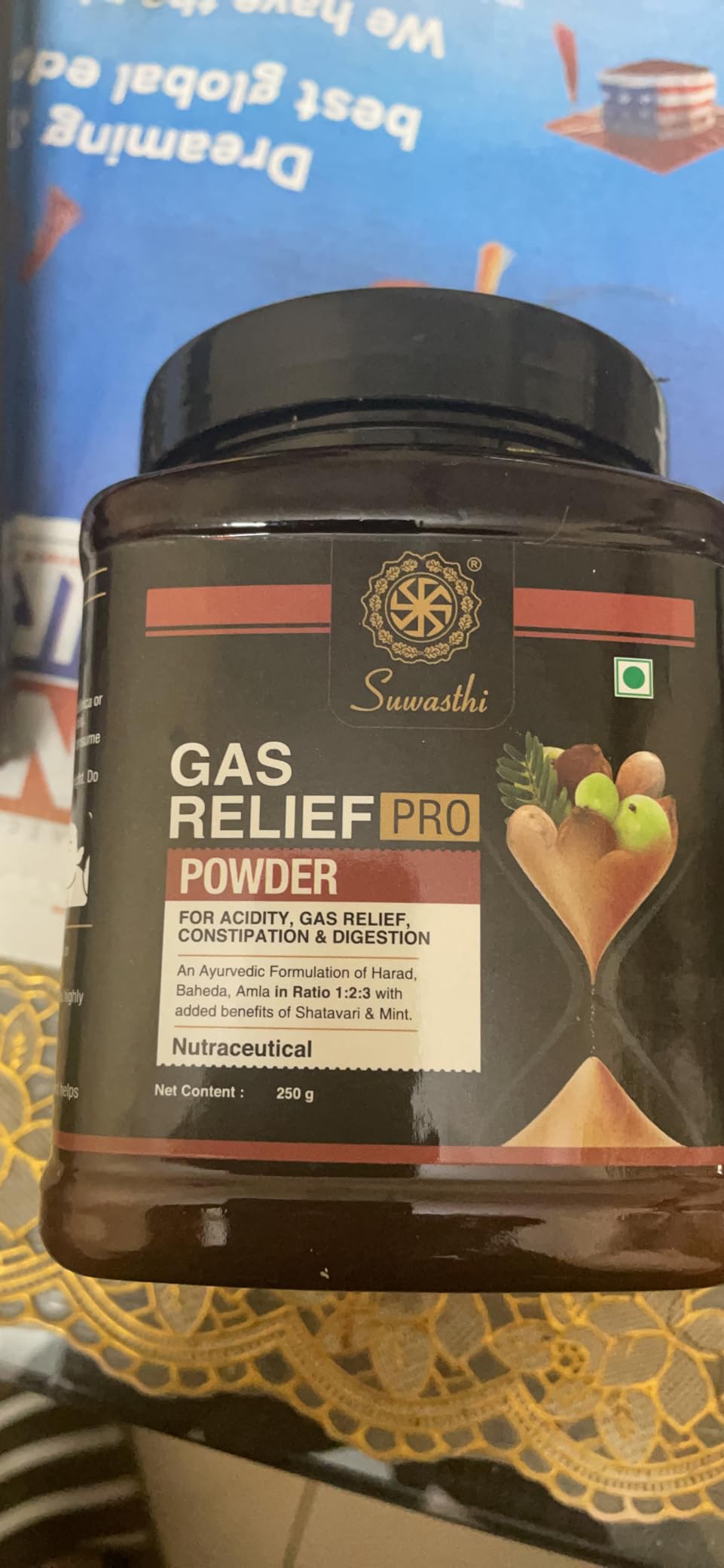 Buy Suwasthi Gas Relief Pro Powder - 250 gm Online at Low Prices in ...