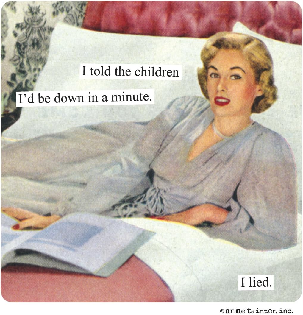 Amazon.com: Anne Taintor Square Refrigerator Magnet - I Lied: Home ...