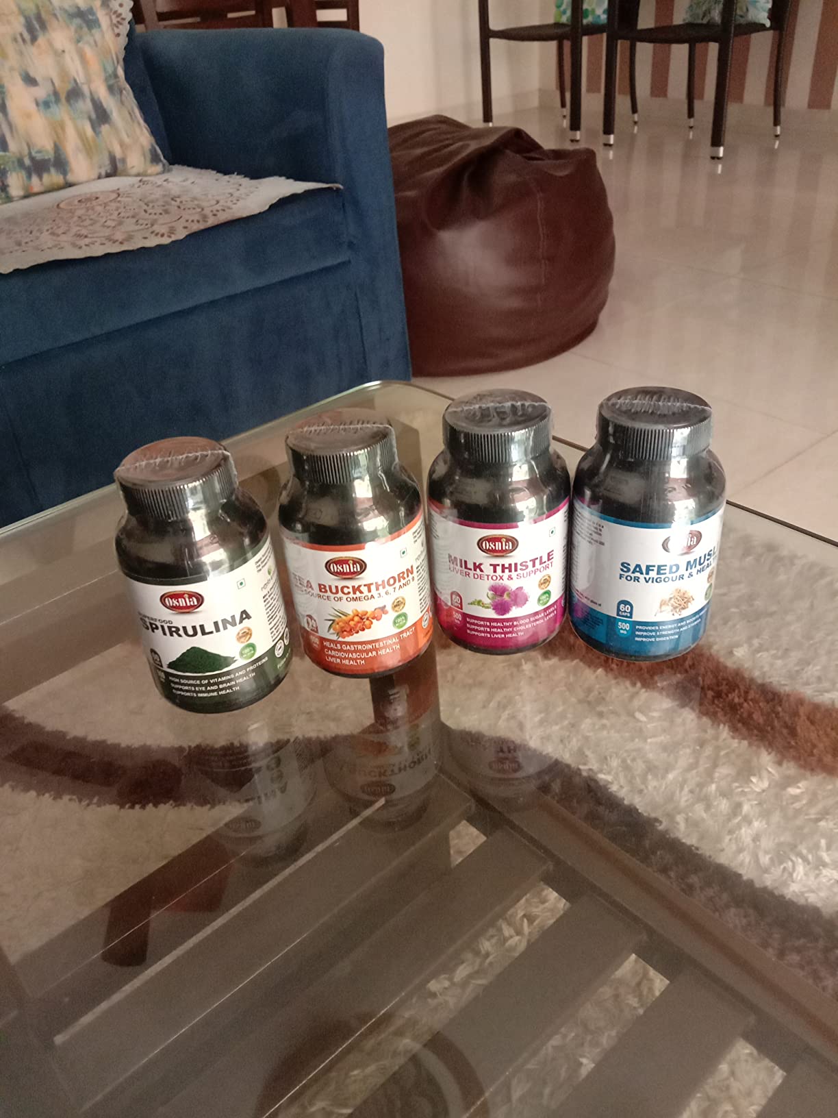 Osnia Milk Thistle Extract 500 Mg Veg Supplement | Detox Liver, Support ...