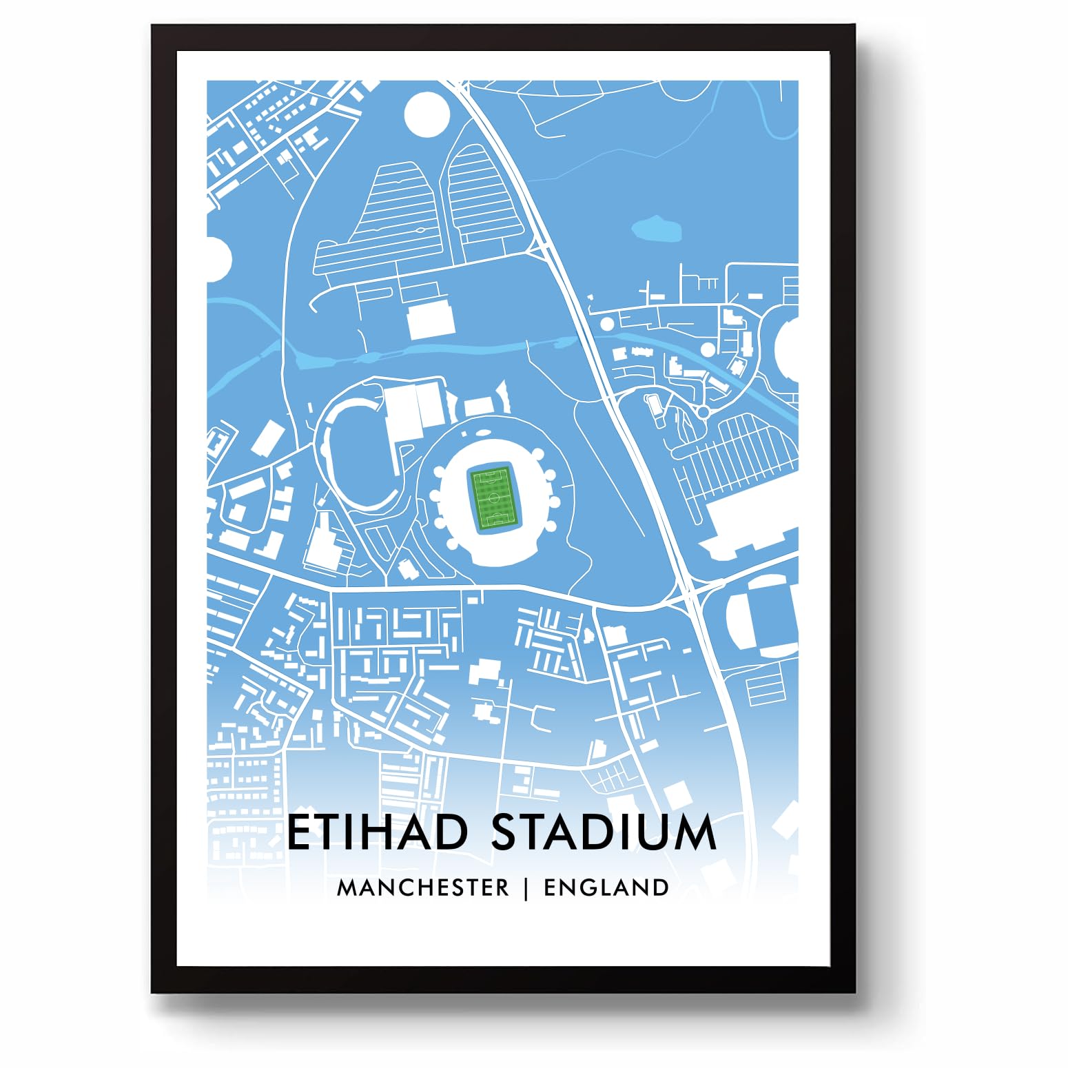 Etihad Stadium Map Tattoos