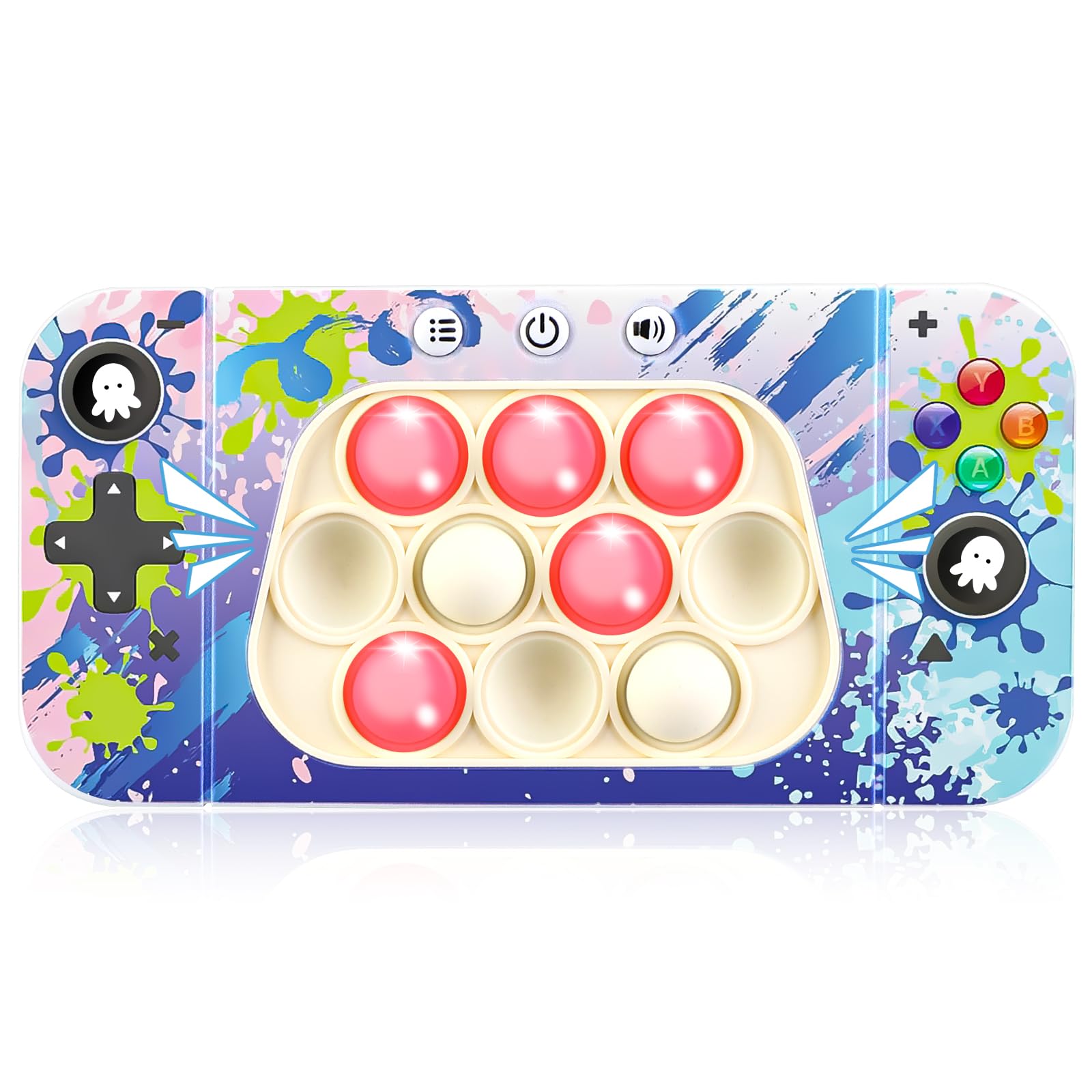 Snapklik.com : Fast Psuh Bubble Handheld Game, Electronic Light-up ...