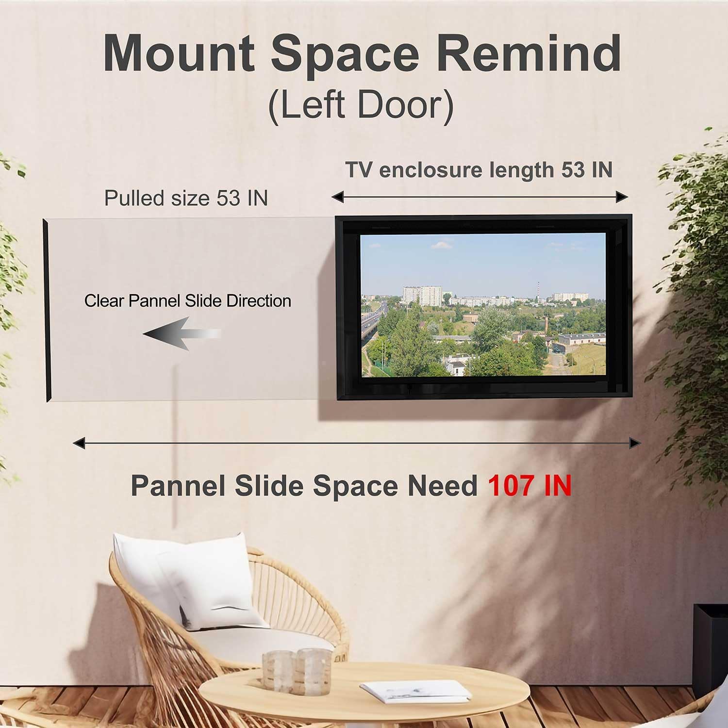 Amazon.com: acrtmatic 50-55 inch Weatherproof Outdoor TV Cover, Hard ...